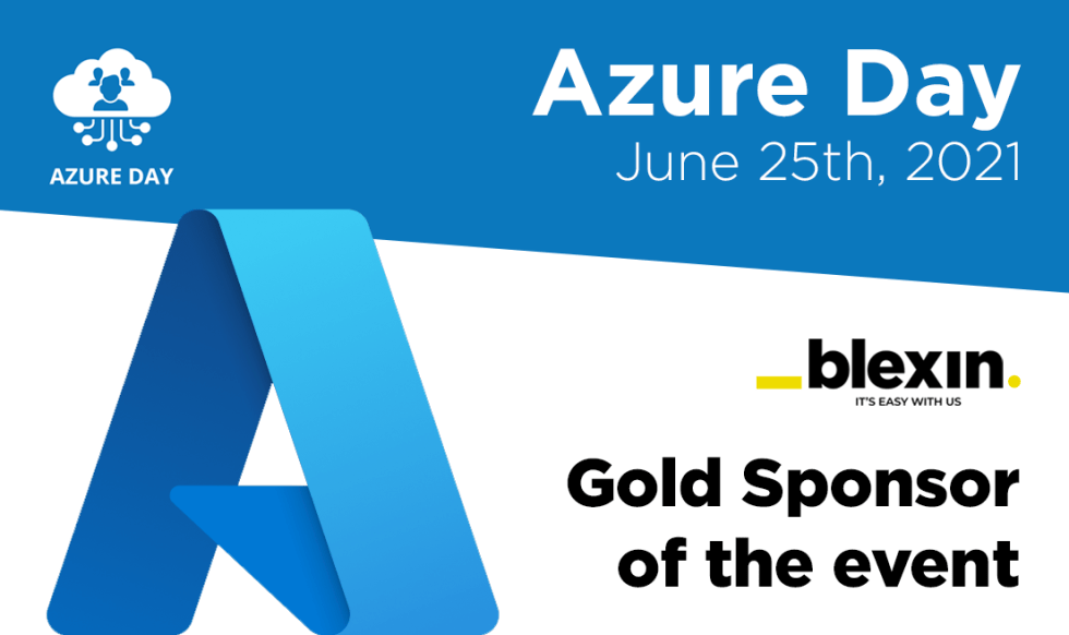 We are sponsor of Azure Day 2021 - Blexin