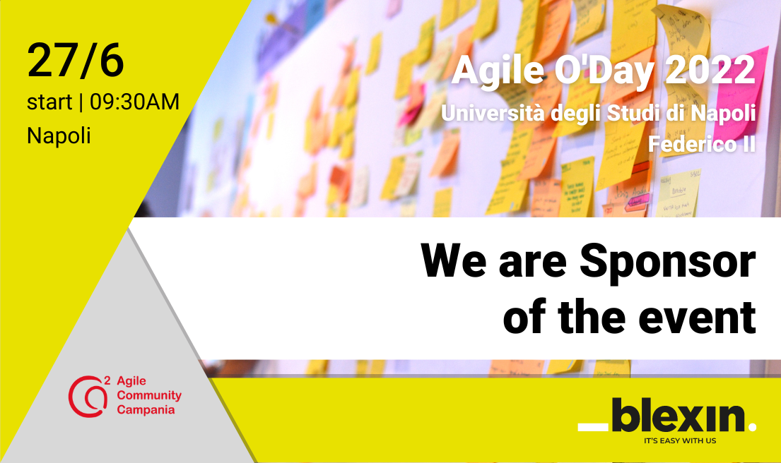 Agile o'Day Sponsor - Blexin